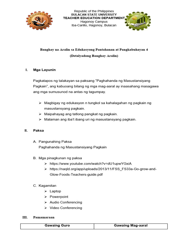 Detailed-Lesson-Plan EPP 4 | PDF