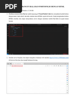 Contoh Portofolio Fresh Graduate | PDF