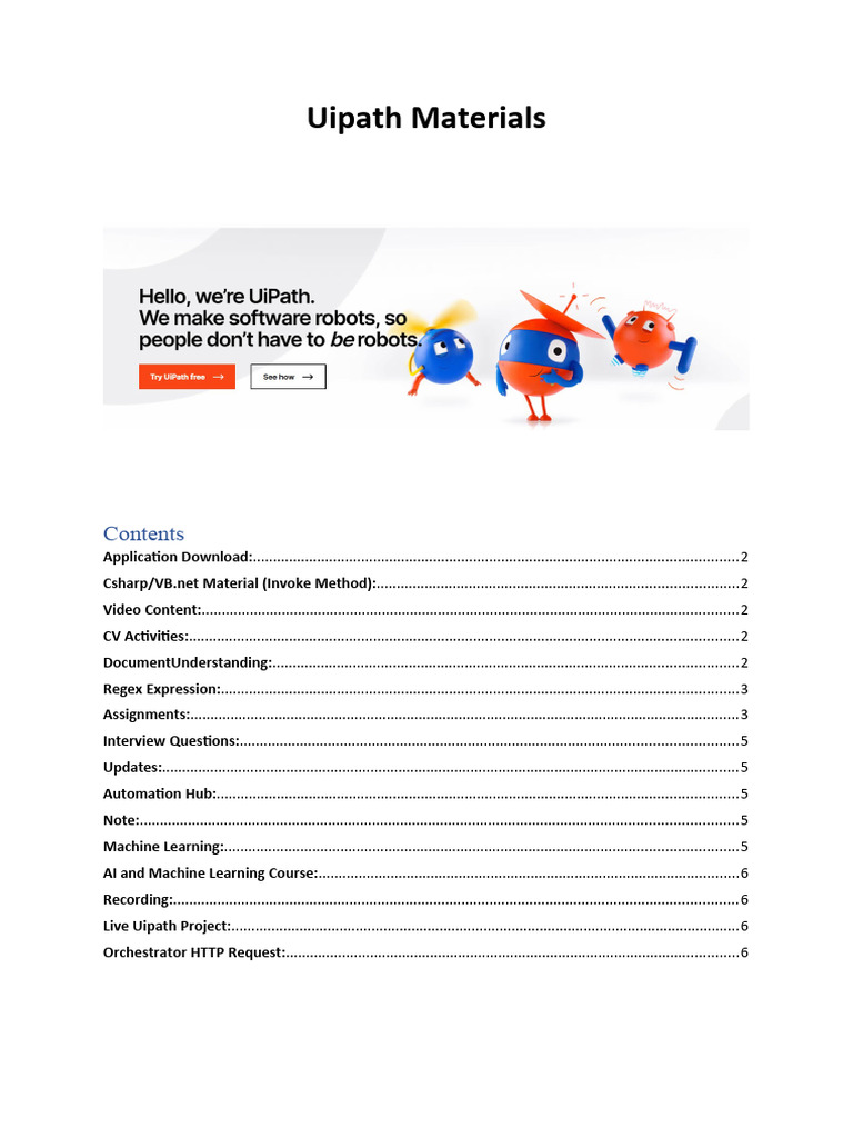 Uipath Guide | PDF