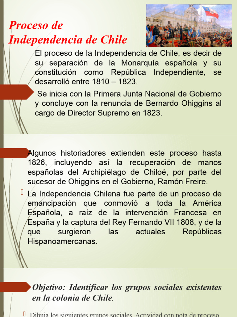 Independencia De Chile Pdf