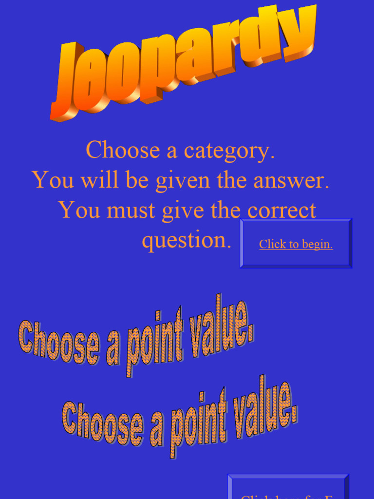 Jeopardy Asian Kingdoms | PDF