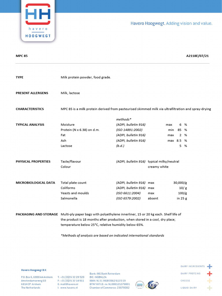 TDS A2118e - MPC85 - 0721 | PDF | Science & Mathematics