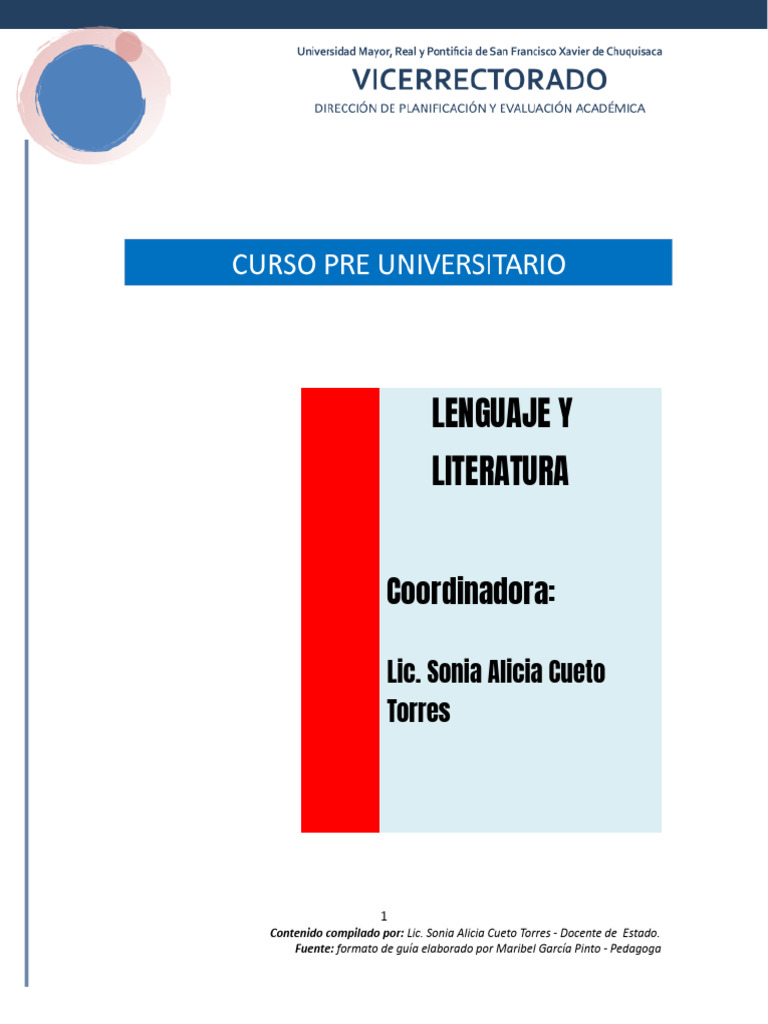 MATERIAL TEXTUAL TEMA 1 Lenguaje | PDF