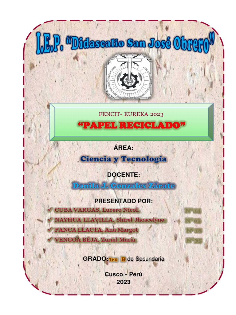 FENCYT 2023 Final | PDF