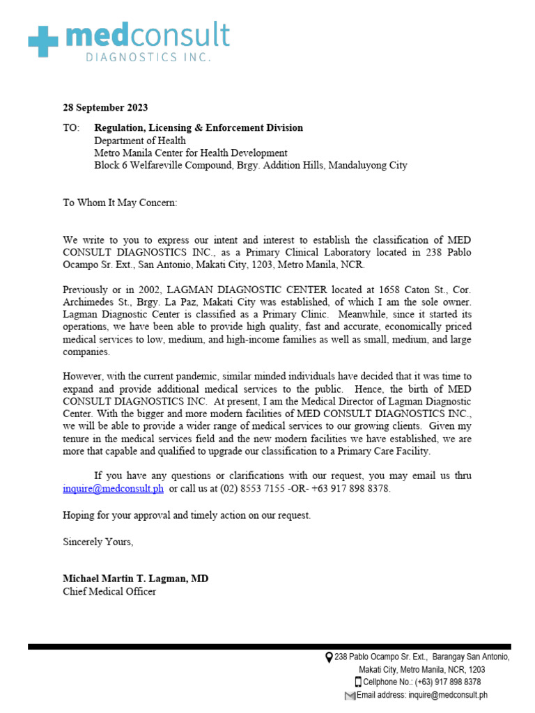 28 September 2023: Inquire@medconsult - PH | PDF