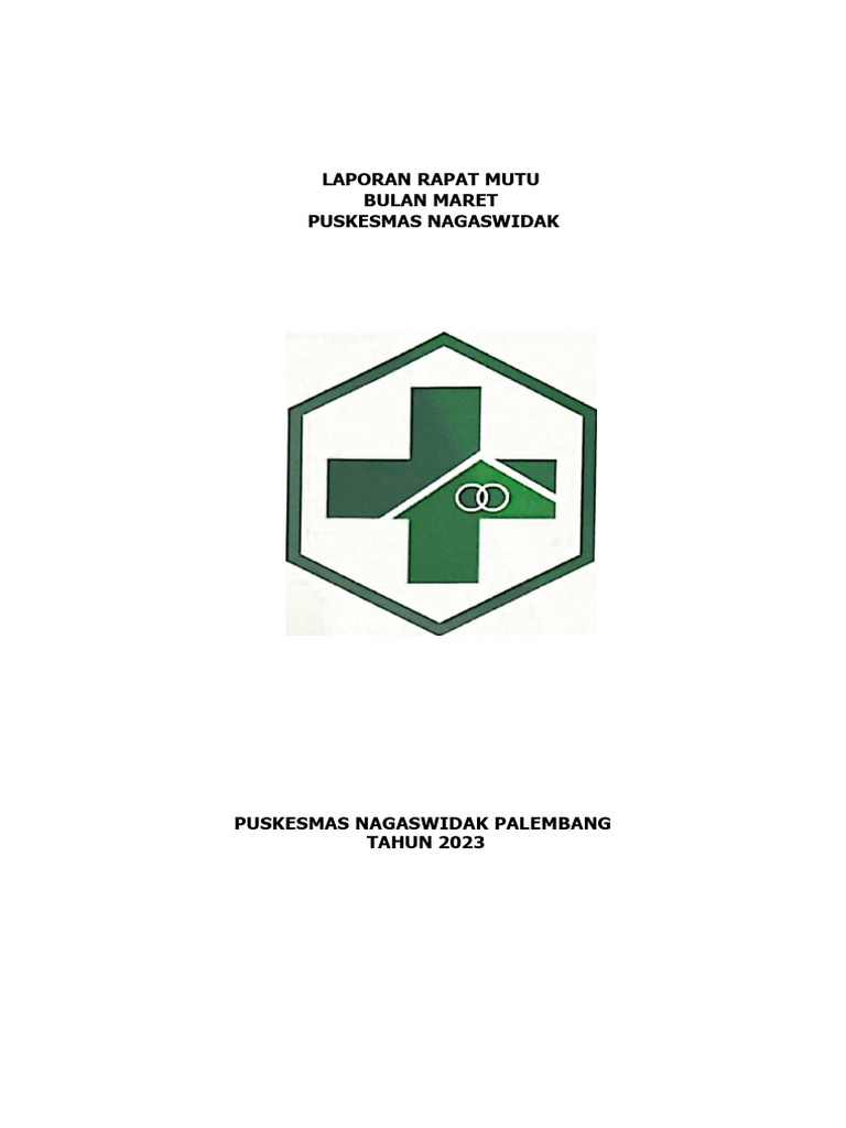 Laporan Mutu Puskesmas Maret 2023 | PDF | Sains & Matematika