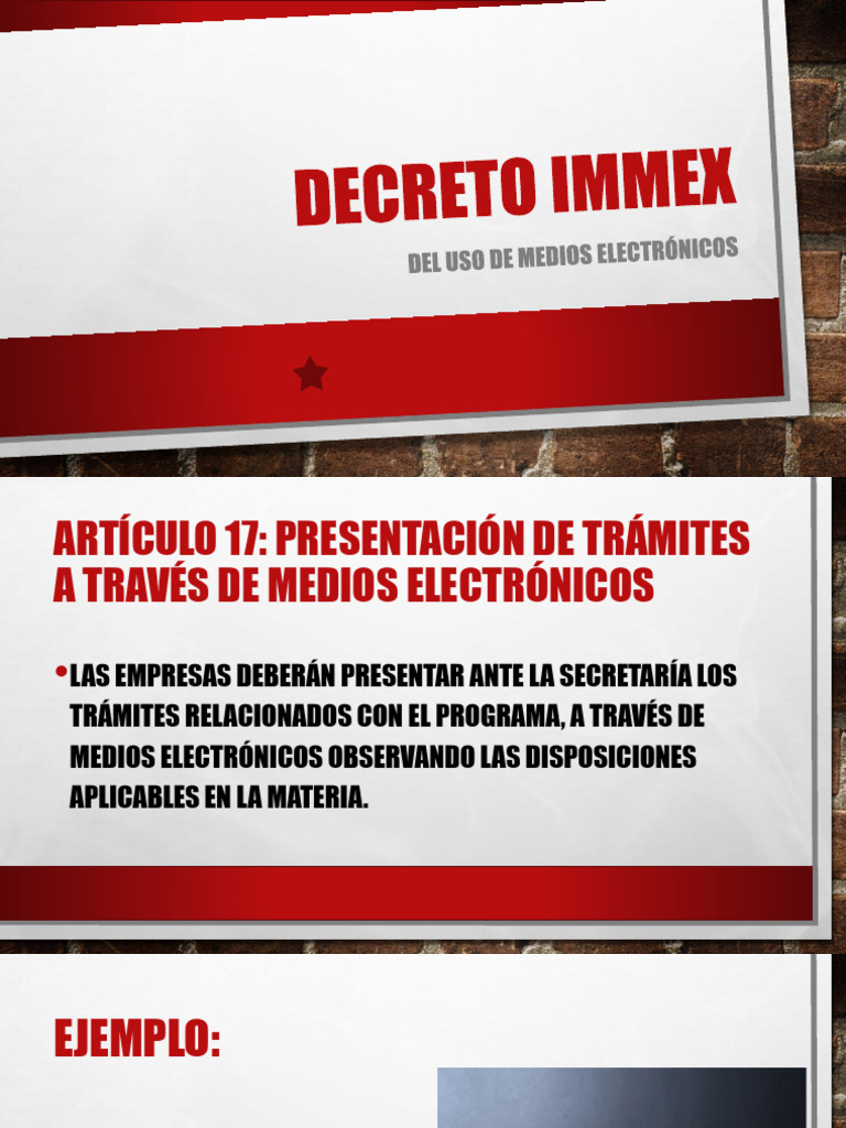 Trámites Electrónicos Empresariales | PDF