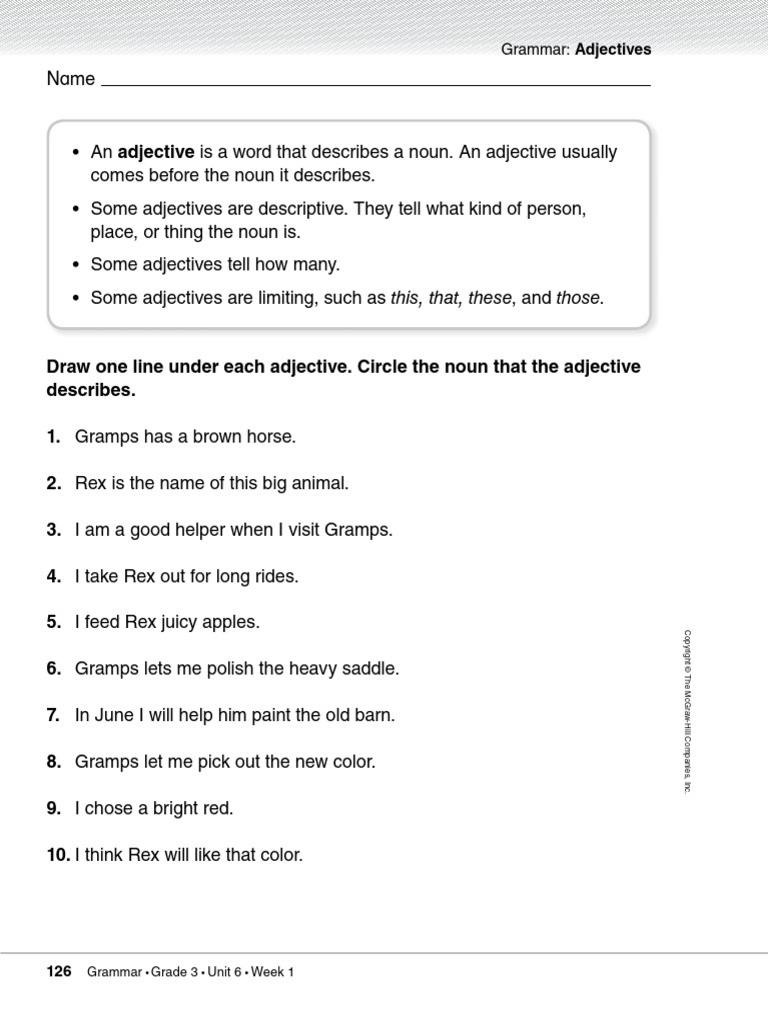 Unit 6 Grammar Pages | PDF | Adverb | Adjective