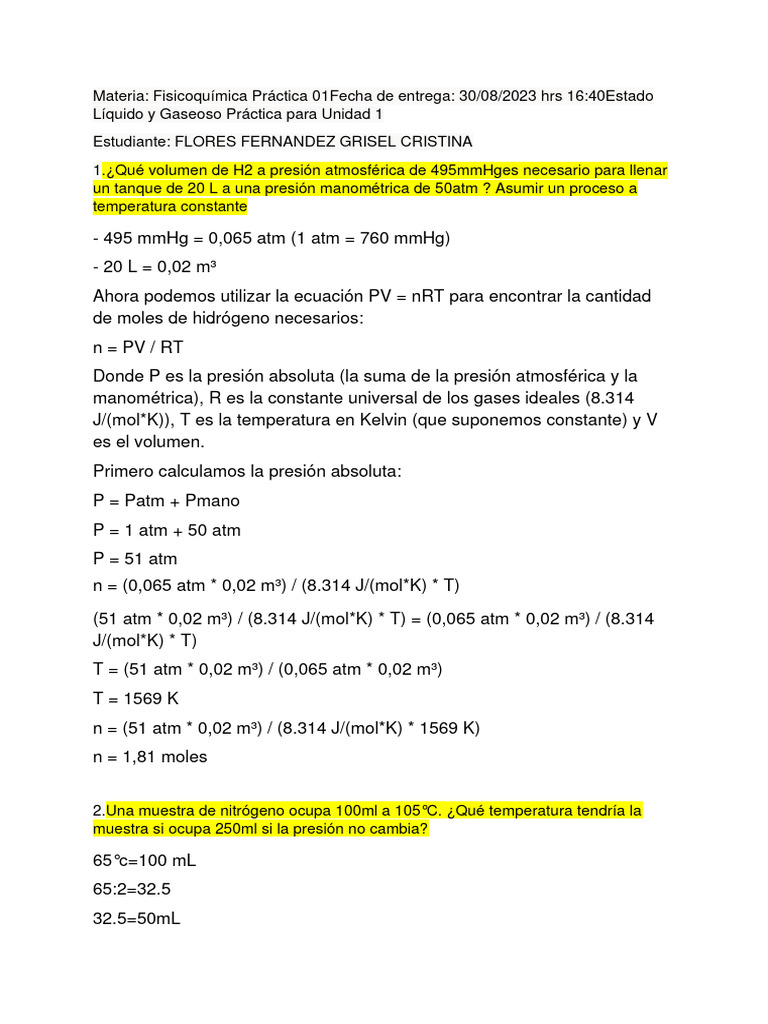 Practica Fisica | PDF