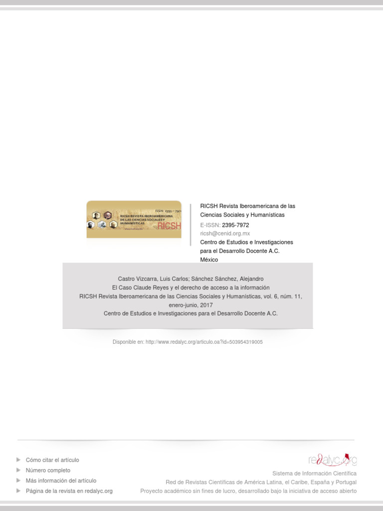 Fallo Claude Reyes | PDF