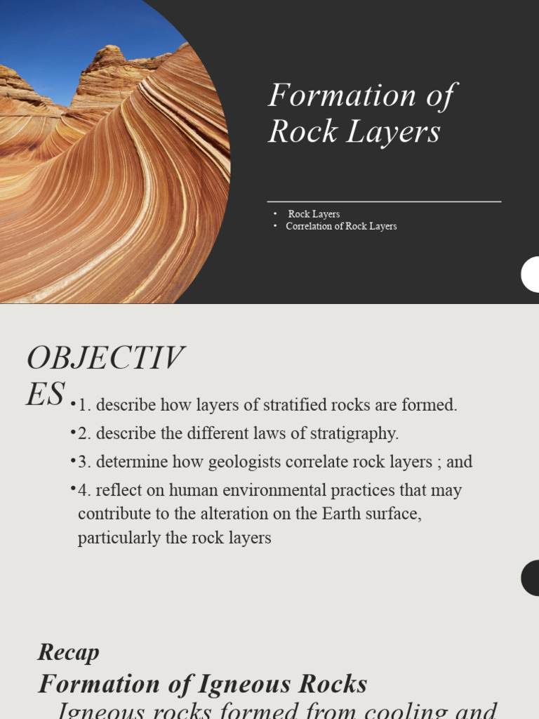 Formation of Rock Layers | Download Free PDF | Rock (Geology ...