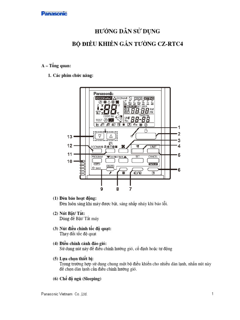 CZ-RTC4 (Tieng Viet) | PDF
