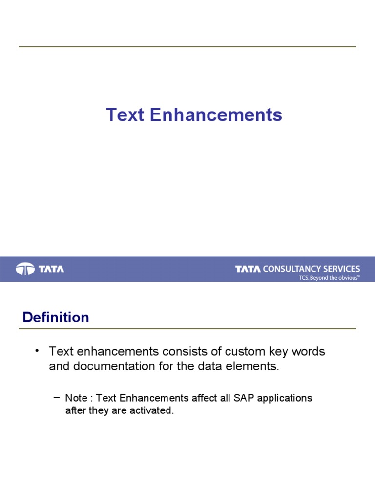Text Enhancement | PDF | Data | Data Management