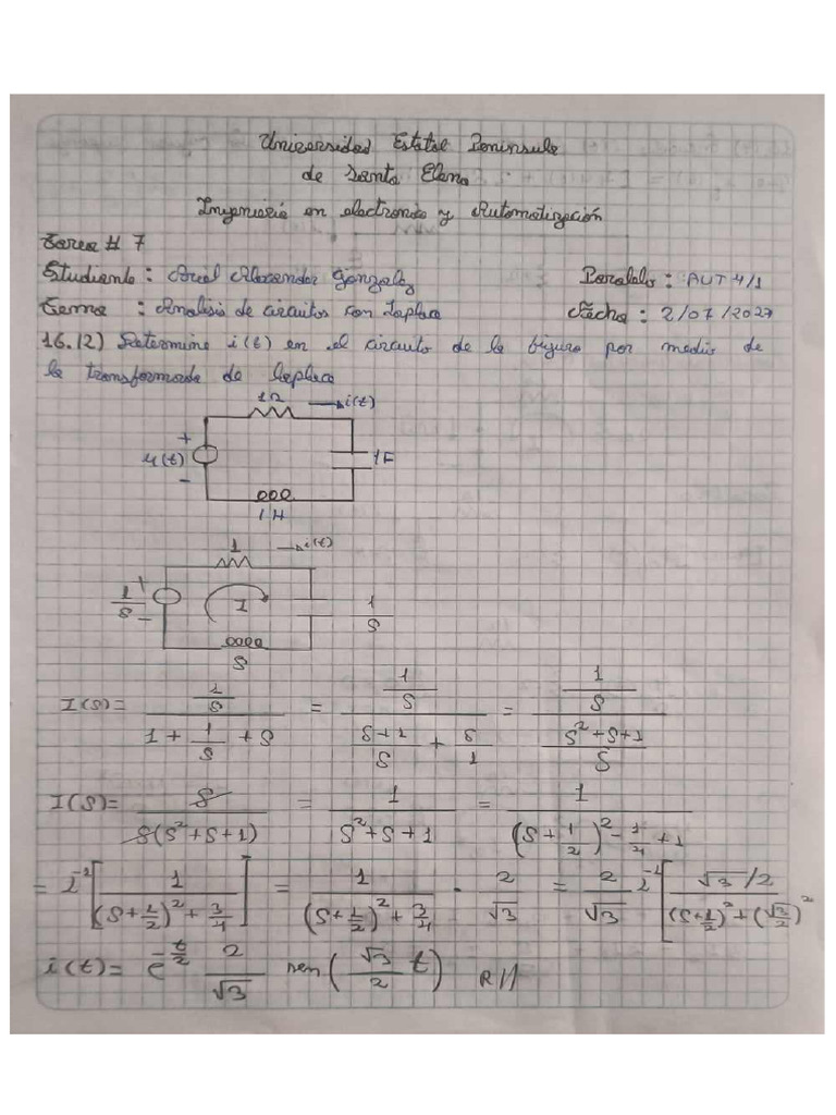 Tarea 7 Circuitos Electricos | PDF