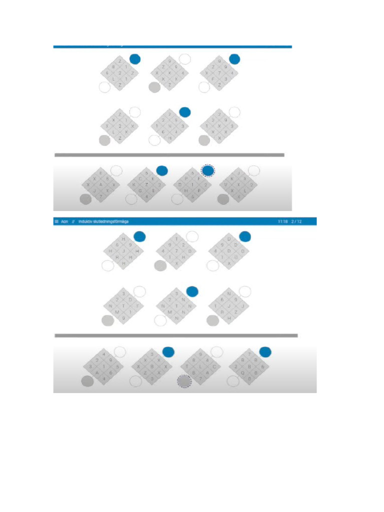 Inductive Logical Thinking Test - Aon | PDF