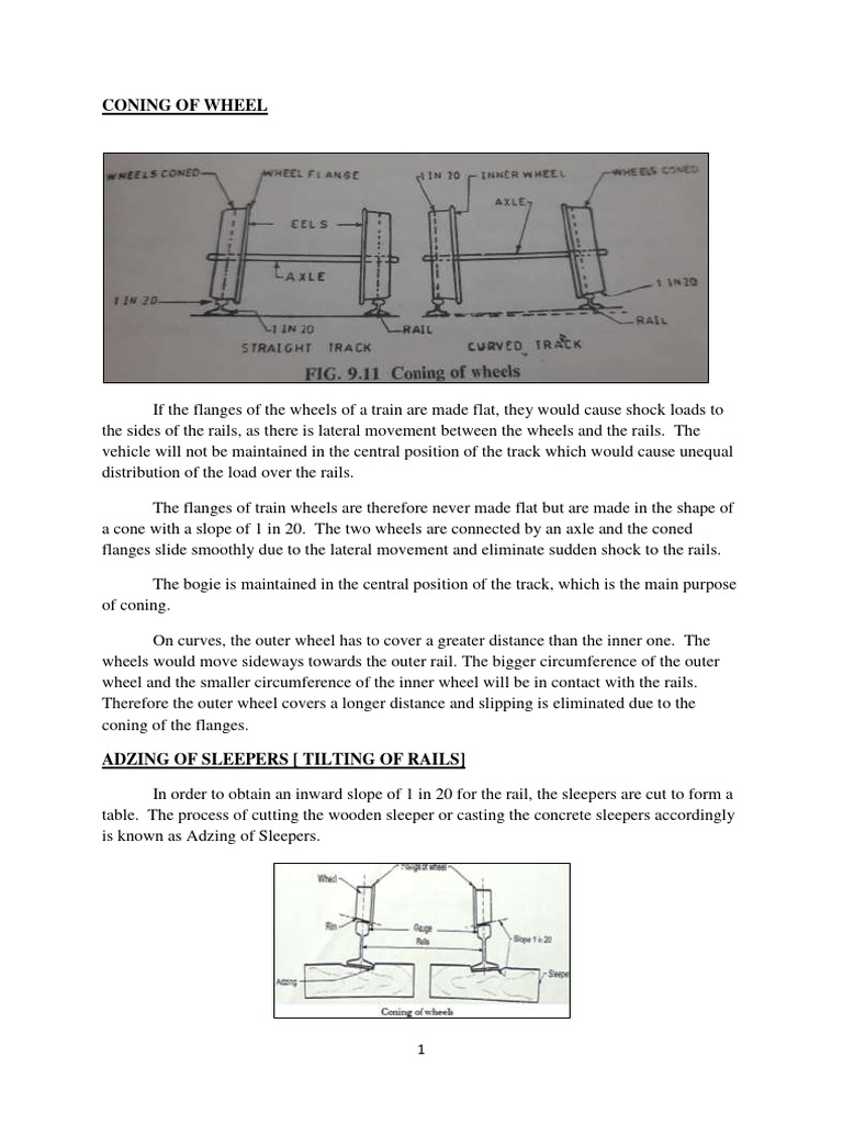Coning of Wheel | PDF