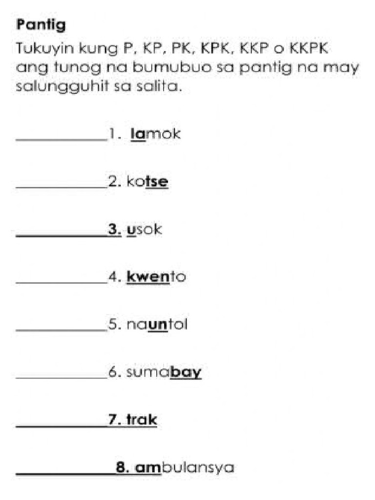 Katinig Patinig Katinig | PDF