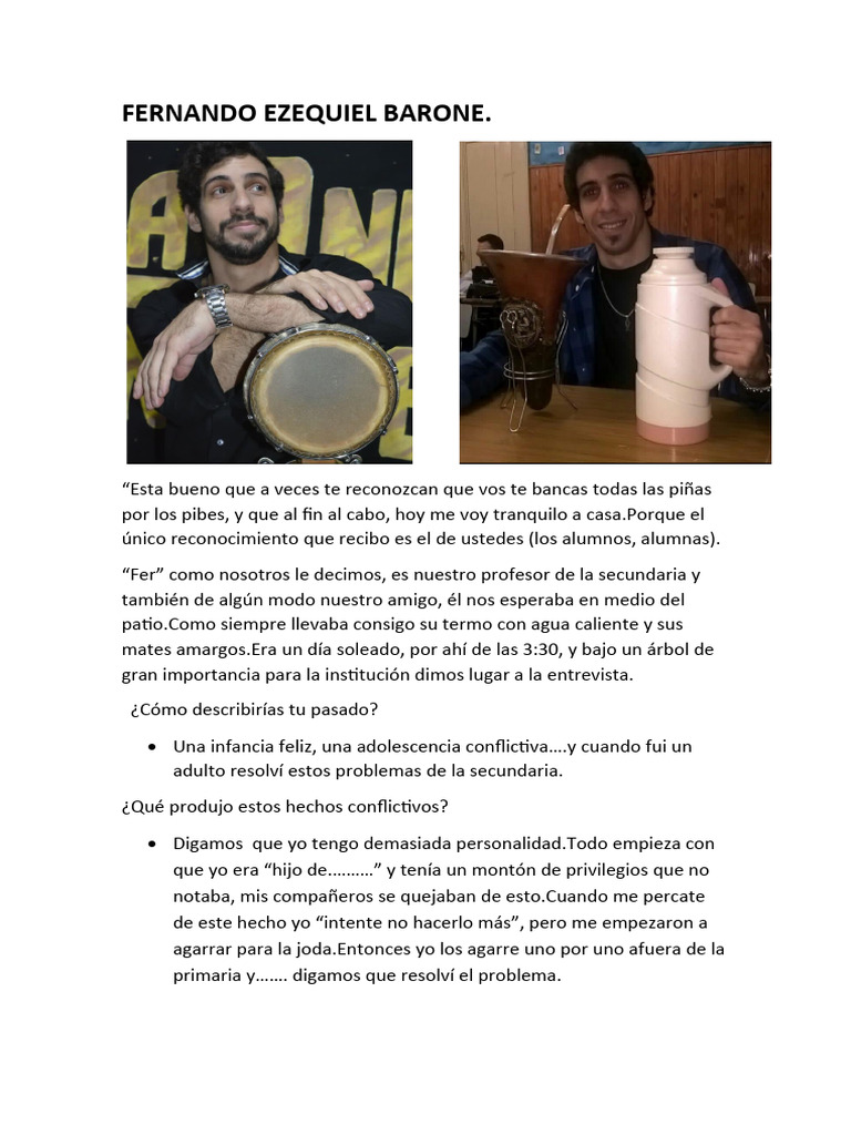 Fernando Ezequiel Barone | PDF