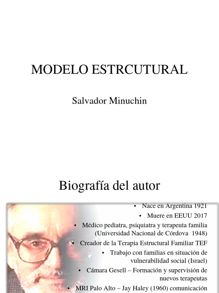 Terapia Estructural Familiar de Minuchin | PDF | Las emociones | Familia