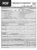 Bir Form 1901 New Version | PDF | Receipt | Invoice