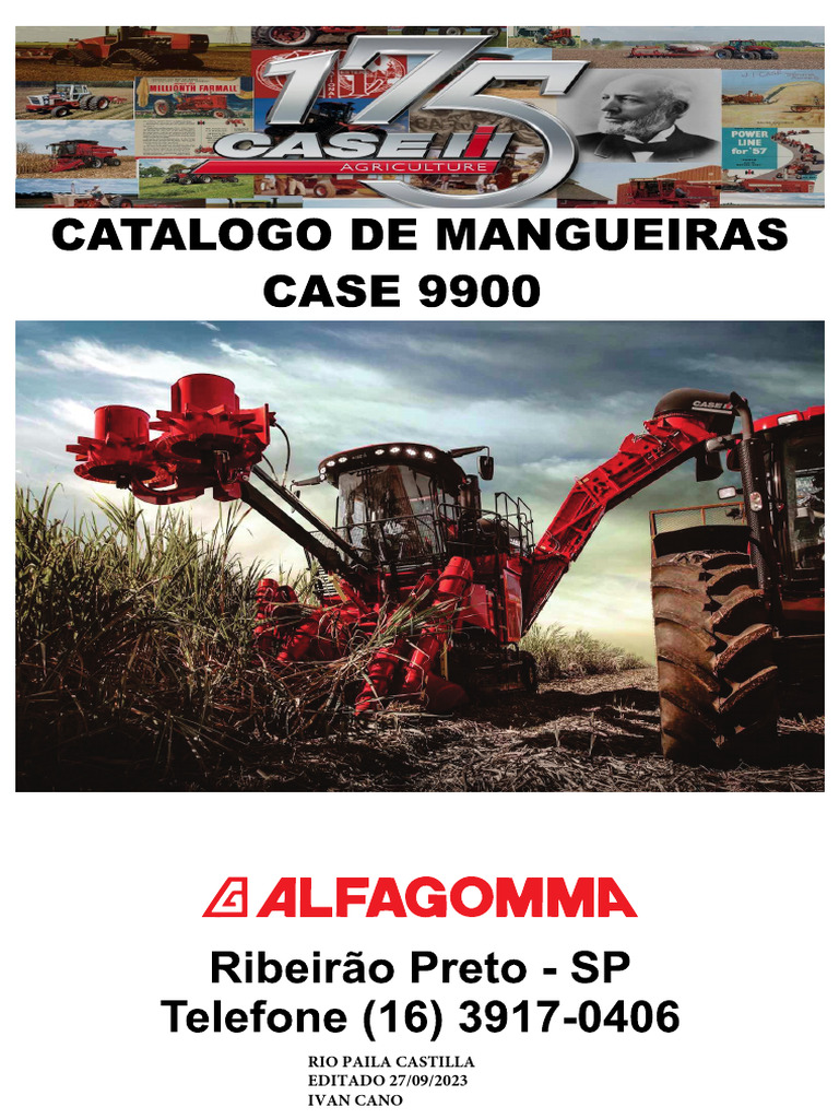 Cosechadora Case 9900 | PDF