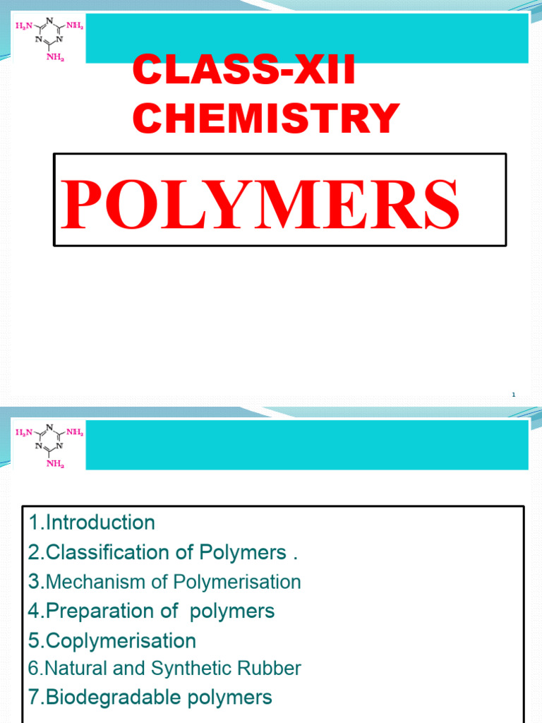 PPT Polymers | PDF