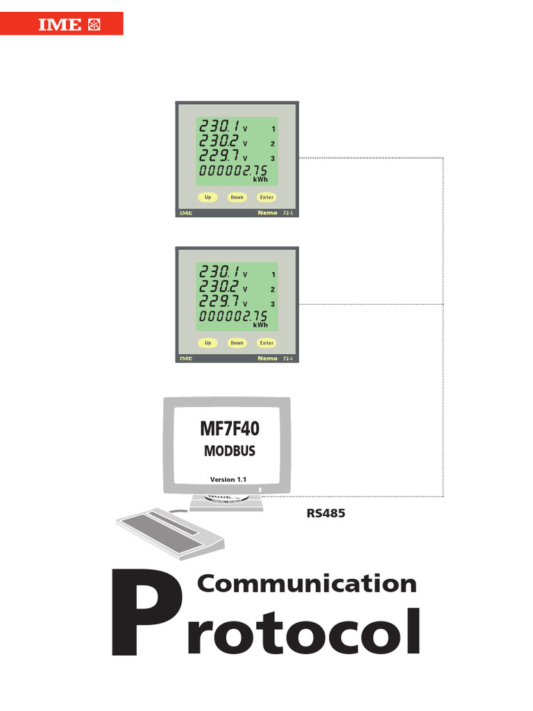 RS485 MODBUS Protocol Guide | PDF