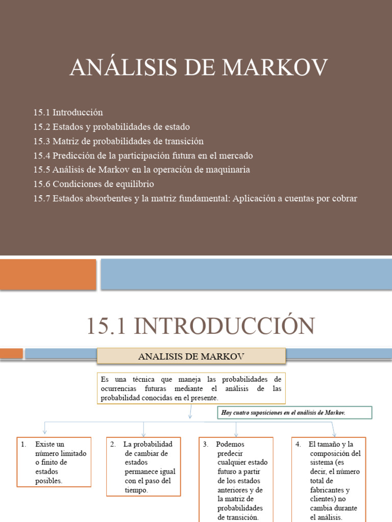 Analisis de Markov | PDF