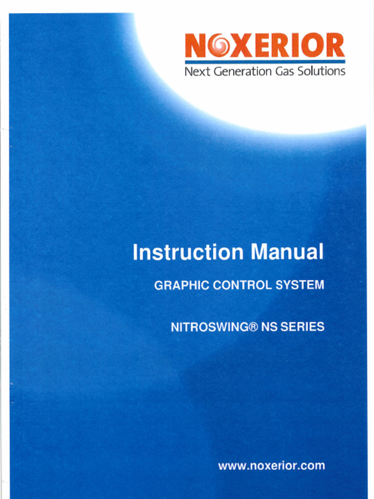 Noxerior Graphic Control System Instruction Manual | PDF