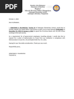 Letter of Intent - Travel Abroad | PDF