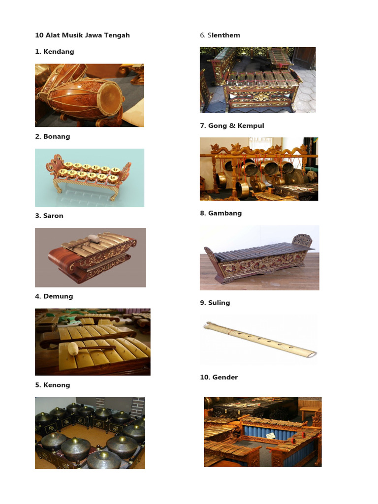 GAMBAR GAMELAN | PDF