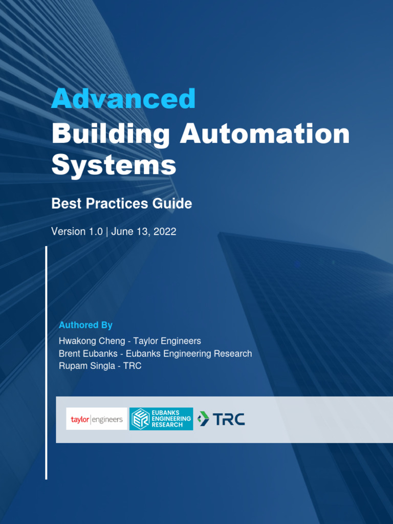 BAS Best Practices Guide v1.0 | PDF | Energy Conservation | Computer ...