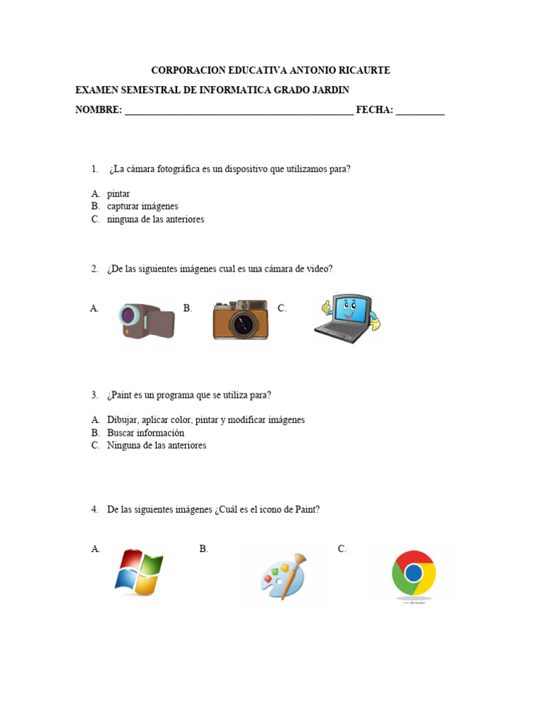 Examen Informatica | PDF