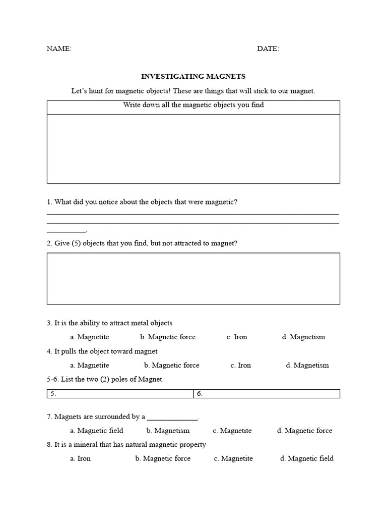 Science Magnet | PDF