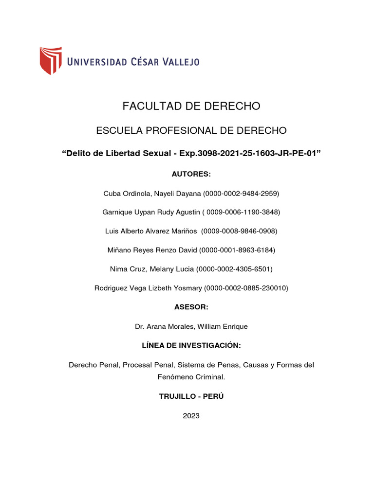 Proceso de Derecho | PDF | Violación | Derecho penal