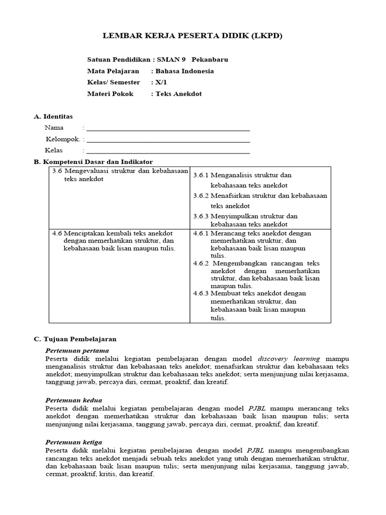 LKPD Teks Eksposisi Ready 2 | PDF