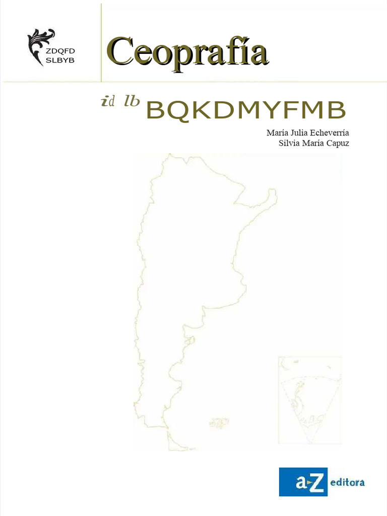 Serie Plata Geografia Maria Julia Echeverria Silvia Maria Capuz | PDF ...