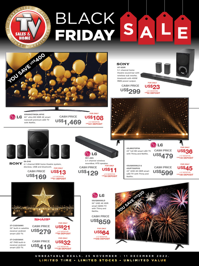 TVSH Black Friday A3 Catalogue Master Digital Pages (16.11.22) WM 2022 ...