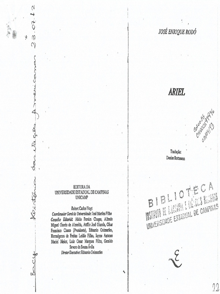 (POR) RODÓ, José Enrique - Ariel | PDF
