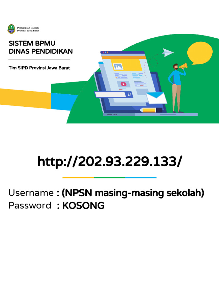 Manul Book Sistem Bpmu - User Sekolah | PDF