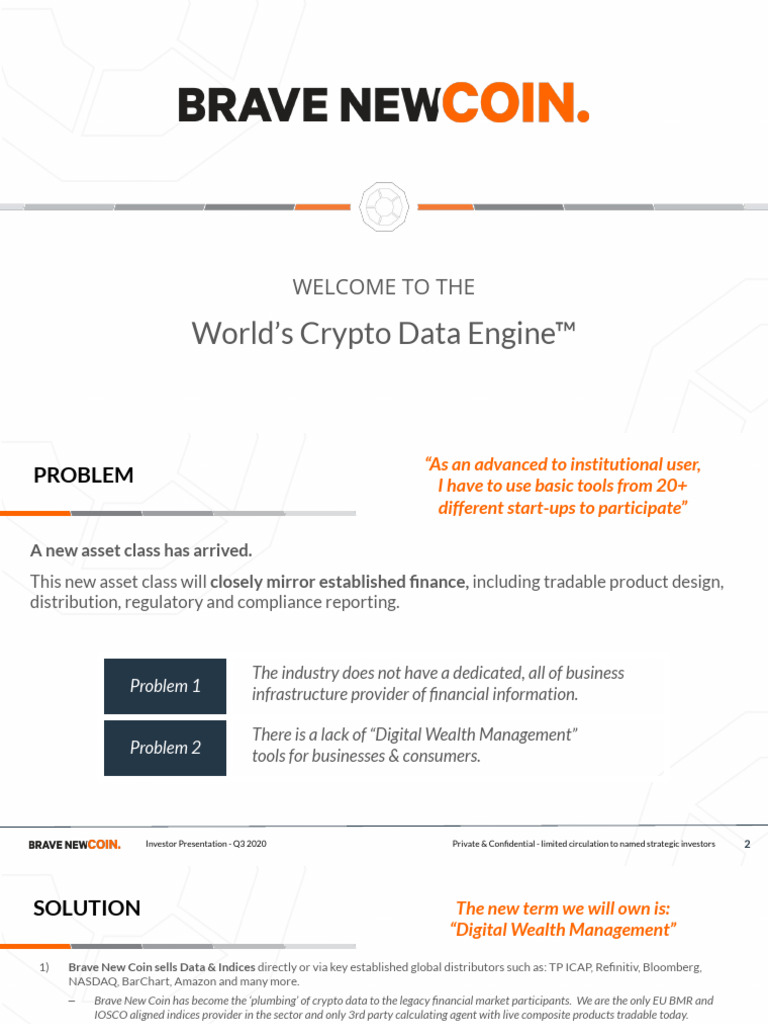 Brave New Coin - 20200915 | PDF | Cryptocurrency | Brand