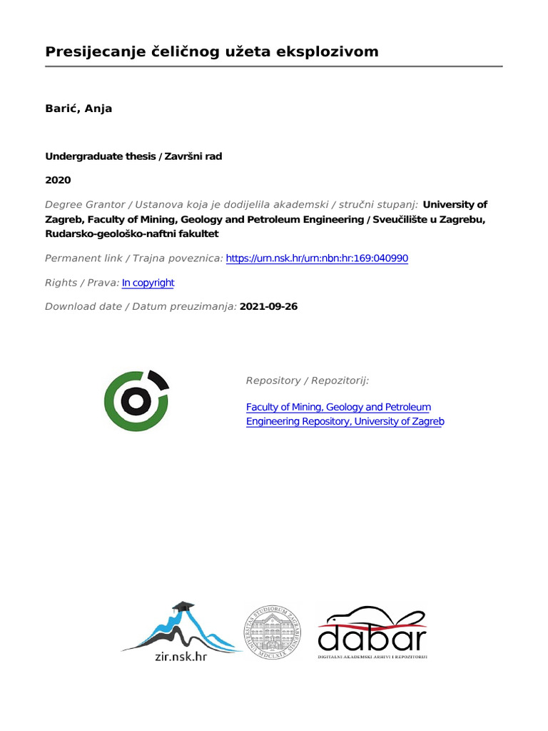 Baric Anja RGN 2020 Zavrsni Sveuc | PDF