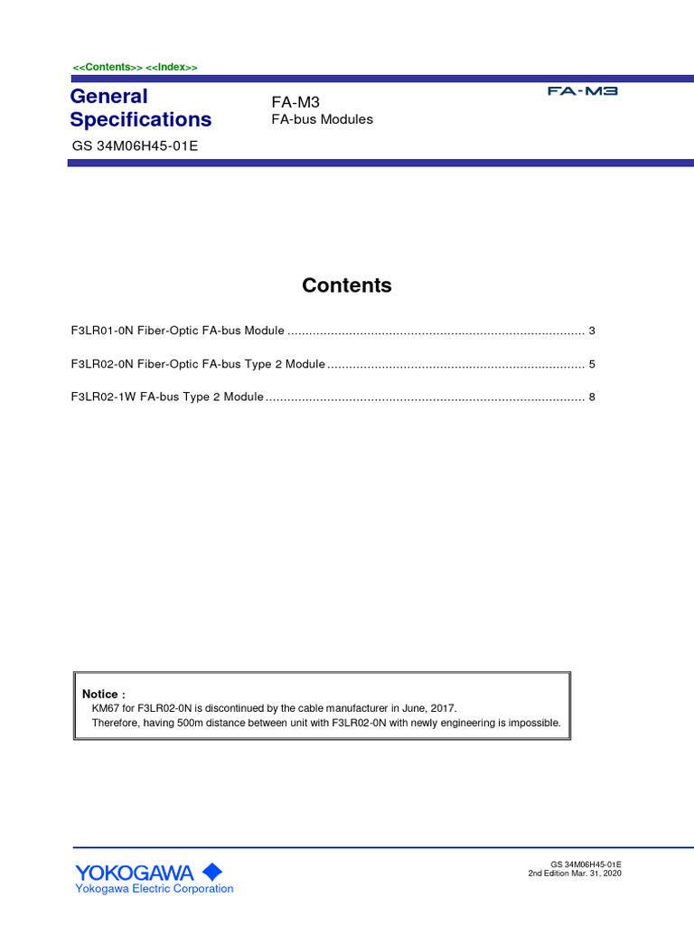 Fa-Bus Module | PDF | Optical Fiber | Fiber Optic Communication
