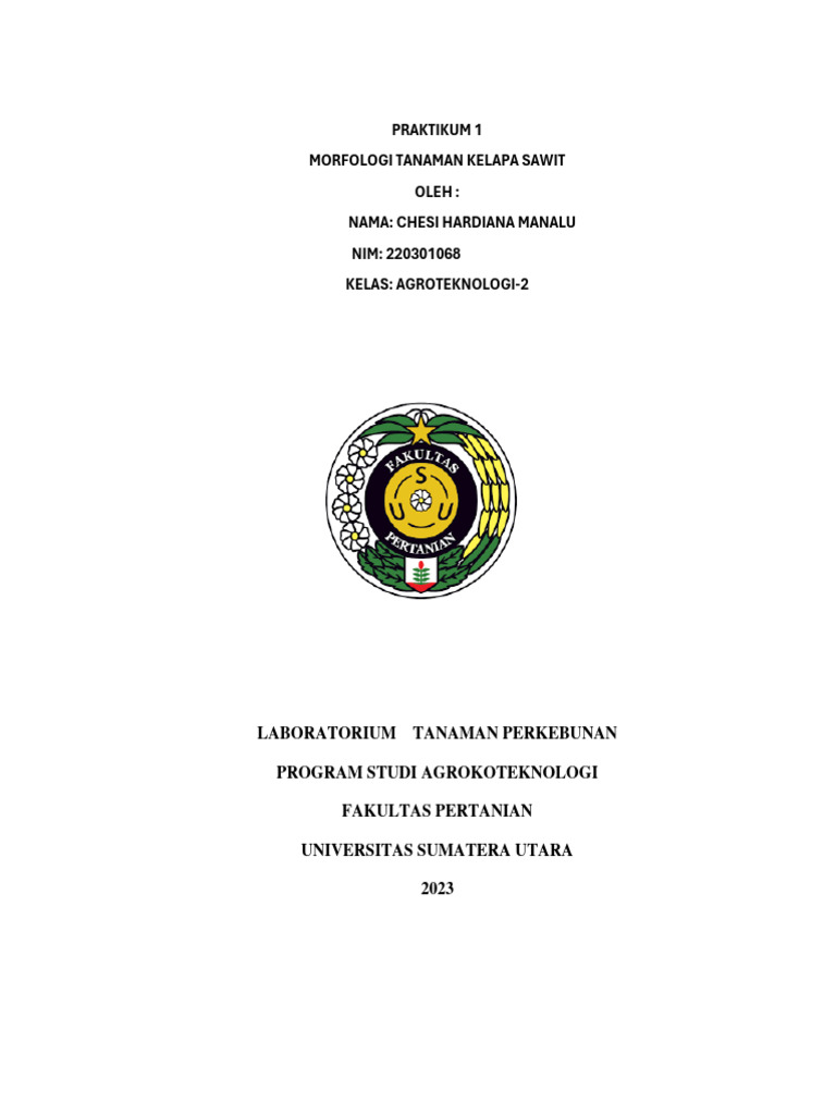 Laporan Praktikum 1 - Chesi Hardiana - 220301068 - AGT 2 | PDF