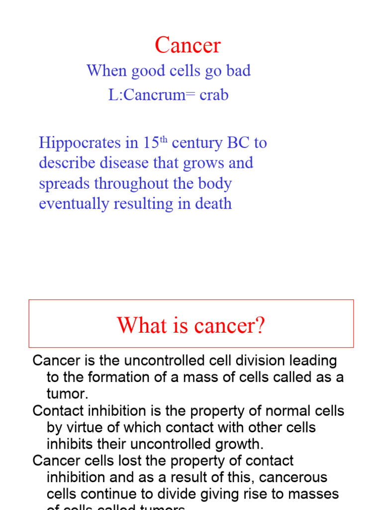 Cancer | PDF