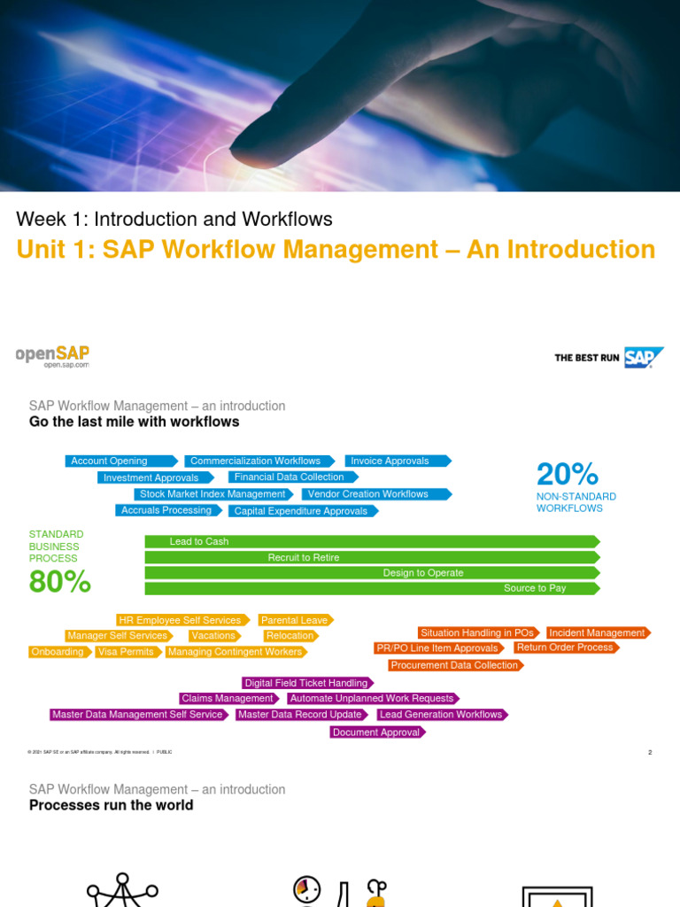SAP Workflow Management OPENSAP | PDF | Workflow | Computing