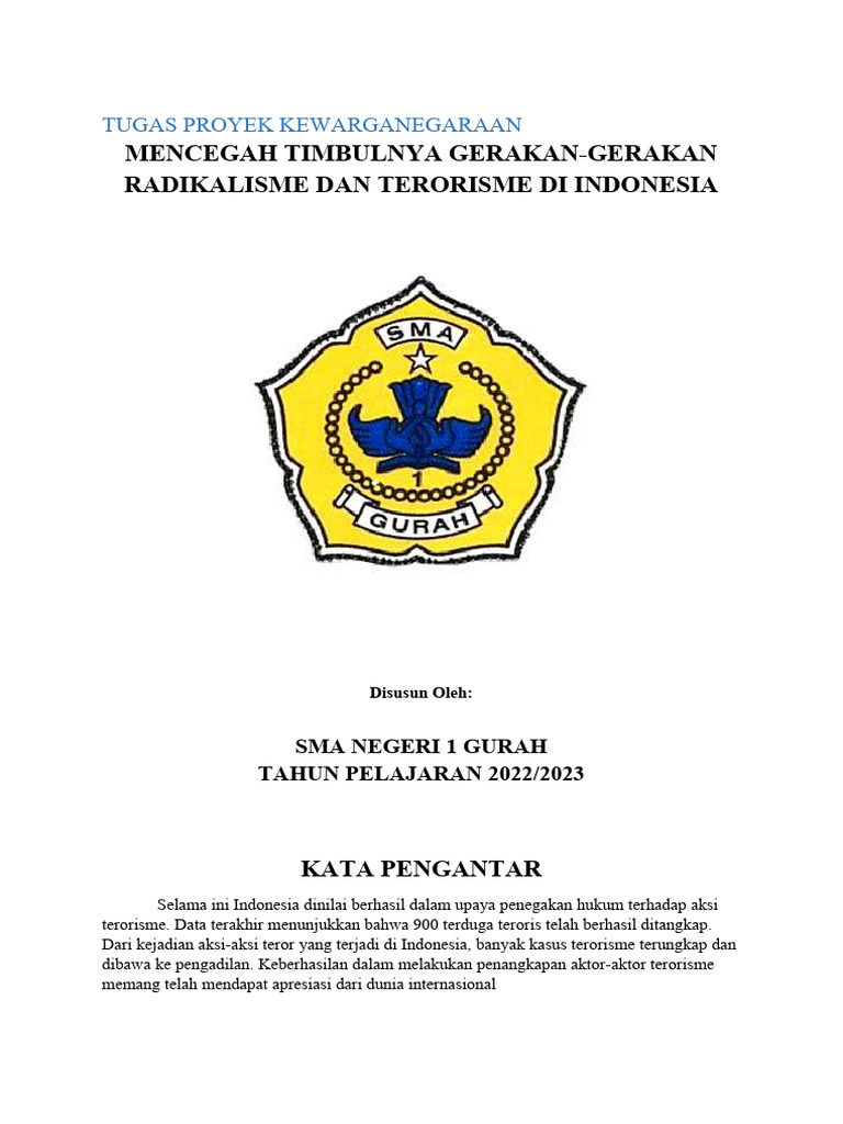 Tugas Proyek PPKN Final | PDF