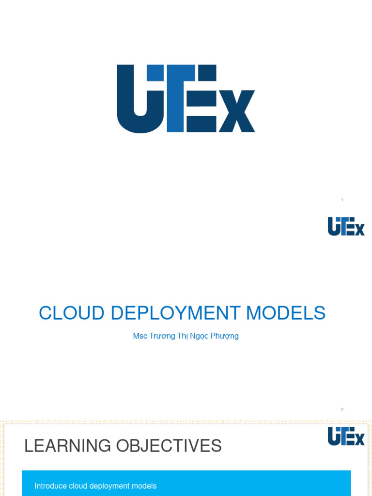Chapter 4 Cloud Deployment Models | PDF | Cloud Computing | Computer Network