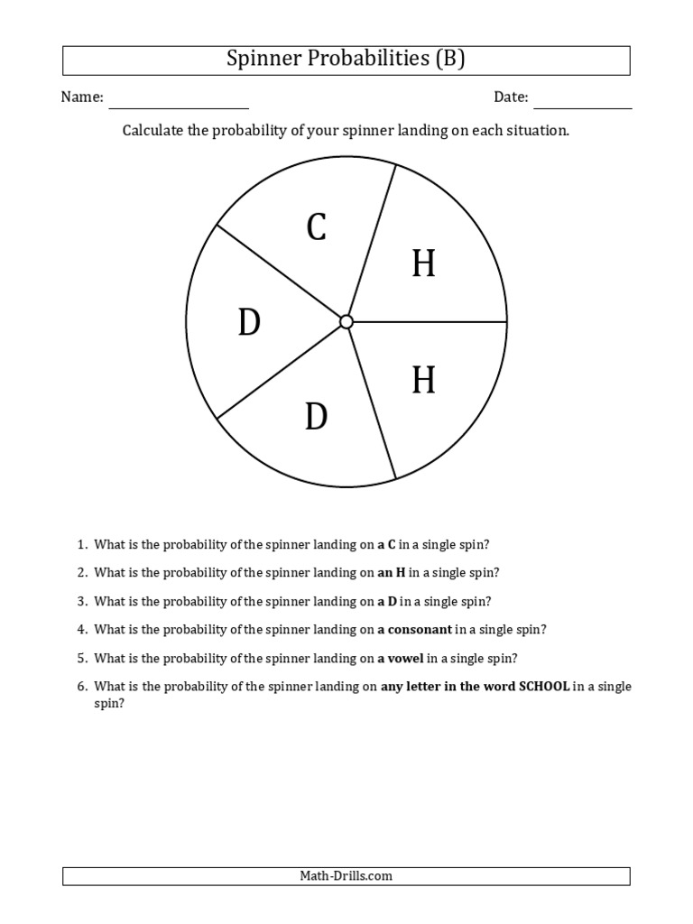 probability_spinner_letter_05_002.1580307768 | PDF | Consonant ...