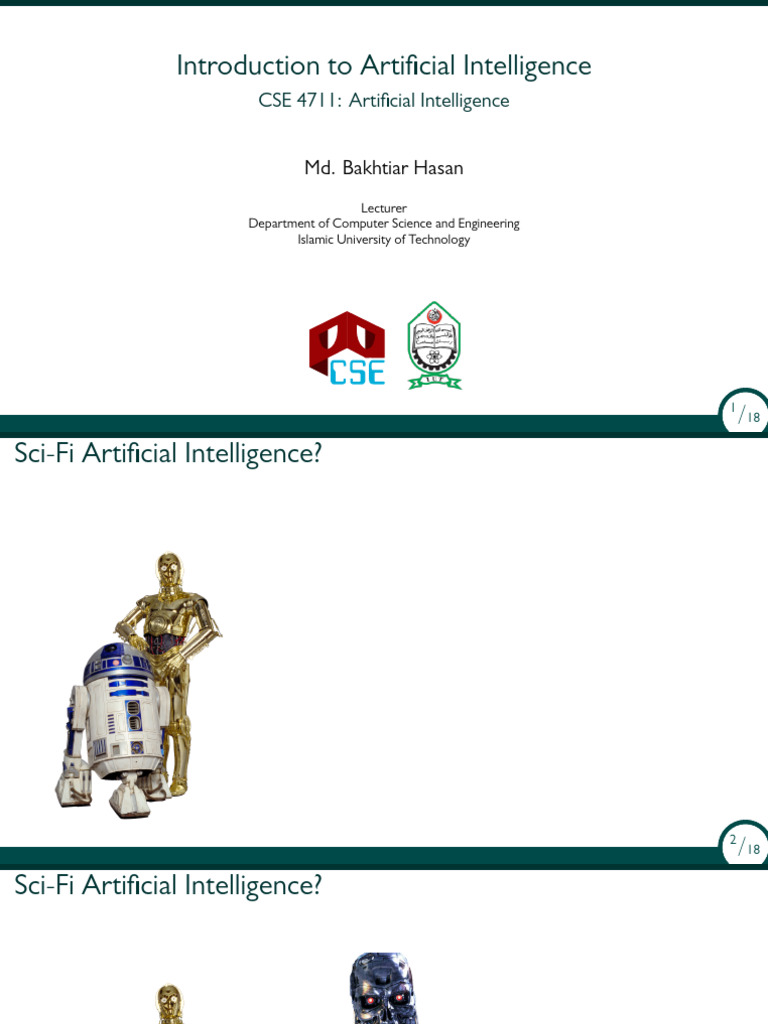 Introduction To Artificial Intelligence | PDF | Artificial Intelligence ... Introduction To Artificial Intelligence | PDF | Artificial Intelligence ...